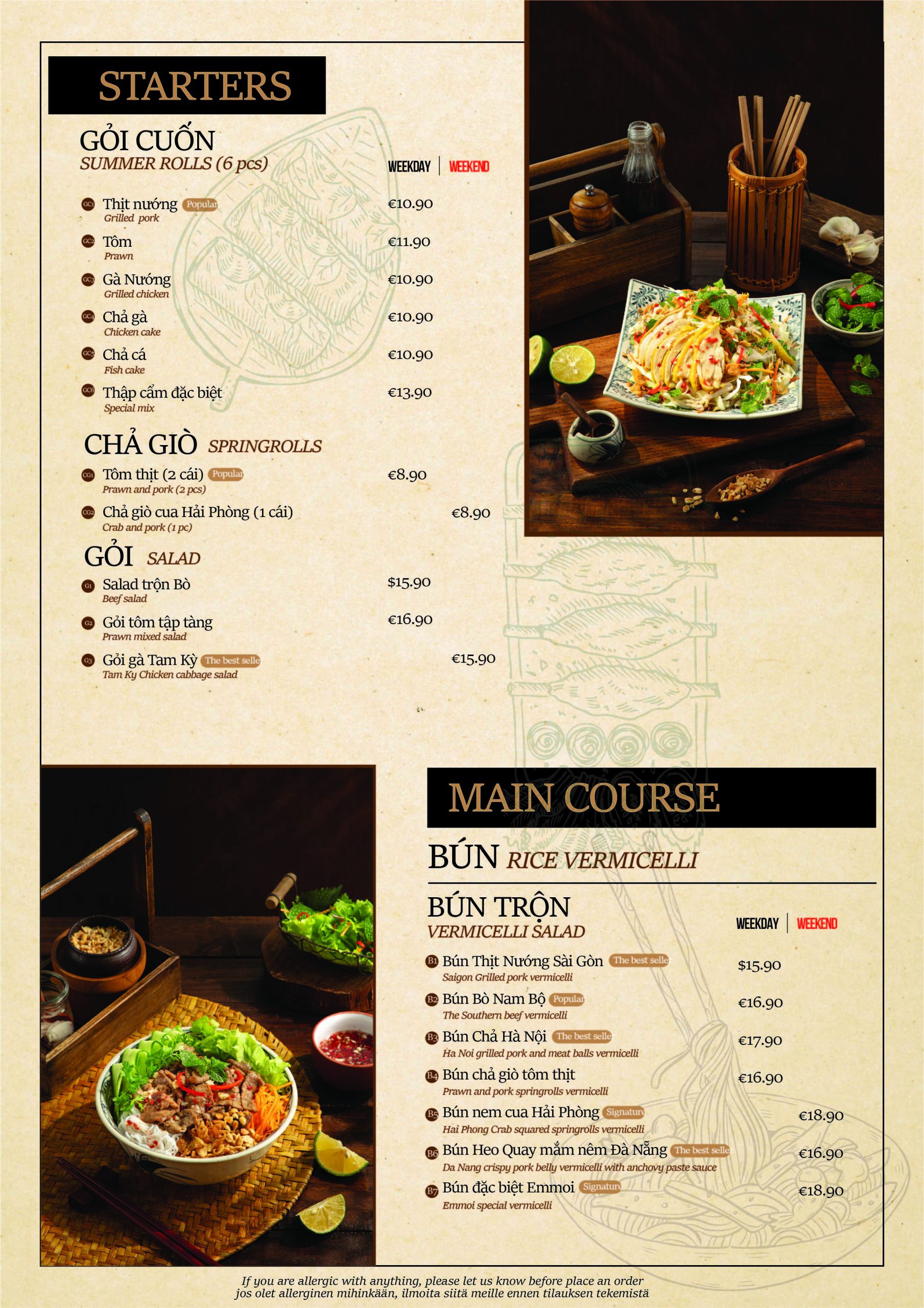 Em moi - Authentic Vietnamese cuisine